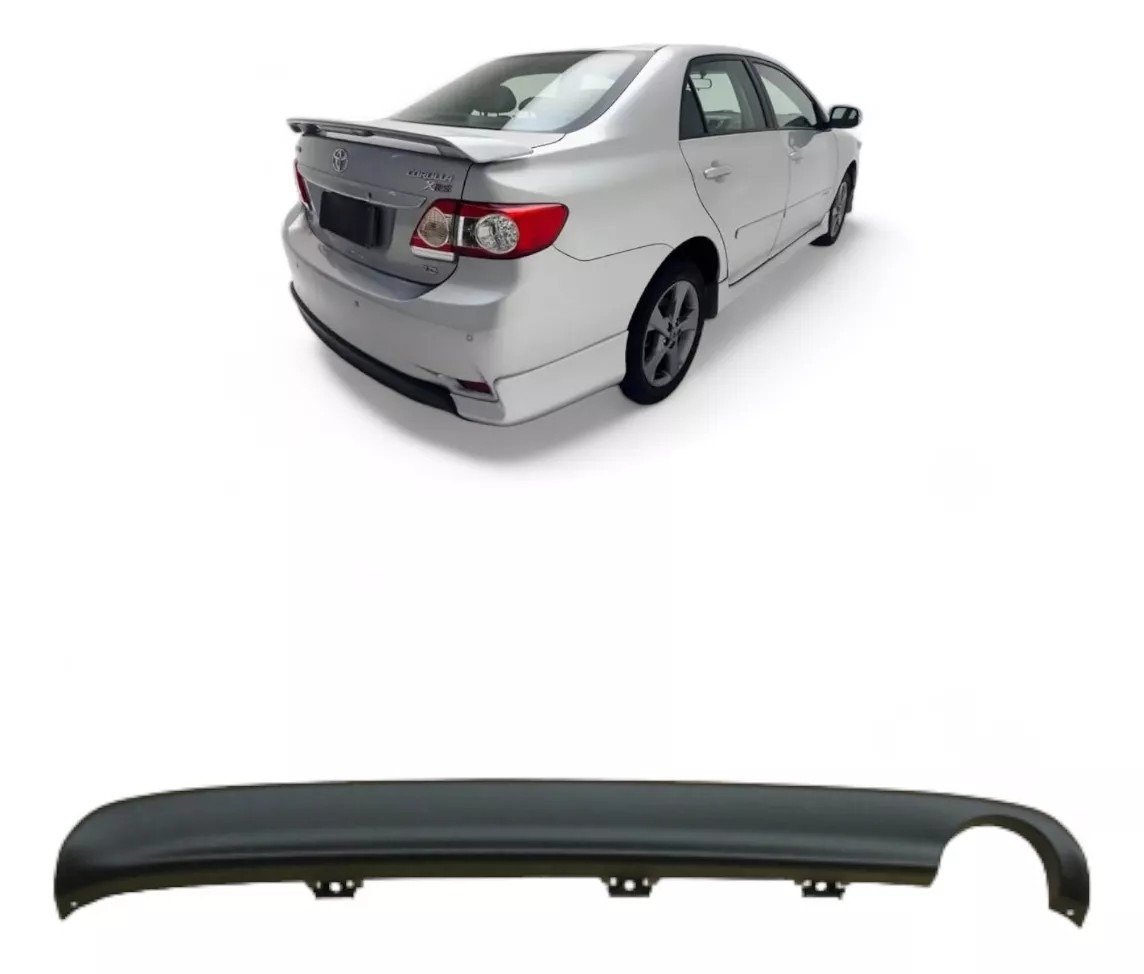Spoiler Traseiro Toyota Corolla 2012 A 2014 Xrs Central